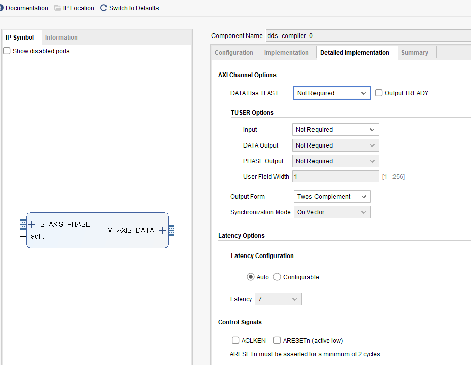 Frequency Sweep From 1-500 KHz with DDS IP Core – Embedded Design